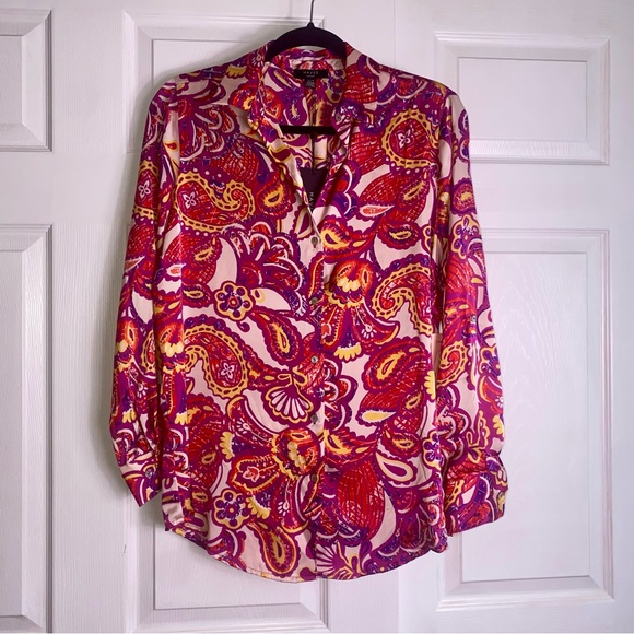 HAVER London | Tops | H A V E R London Paisley Blouse | Poshmark